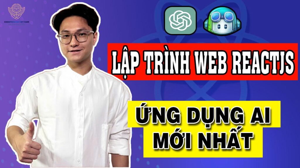 Lập trình web ReactJS với AI ChatGPT, GitHub Copilot | SprinGO